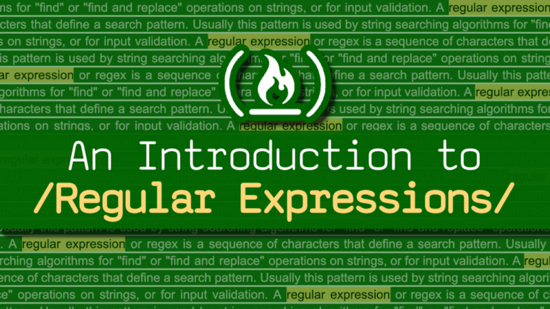 Learn Regular Expressions With This Free Course