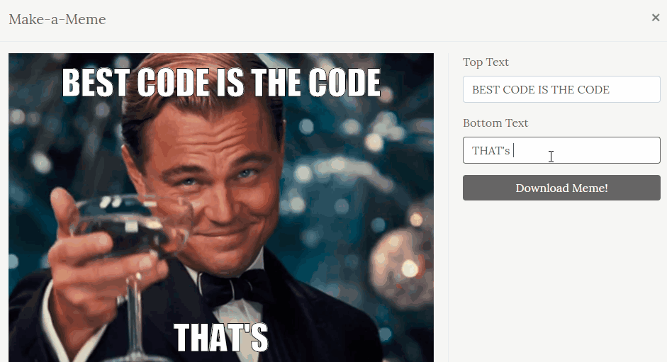 Meme Gif Templates