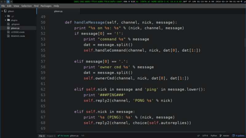 Hello World The Pythonic Way