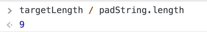How does String.padStart actually work?