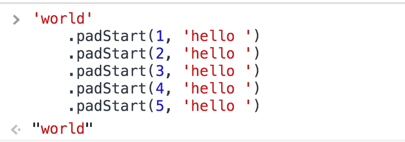 How does String.padStart actually work?