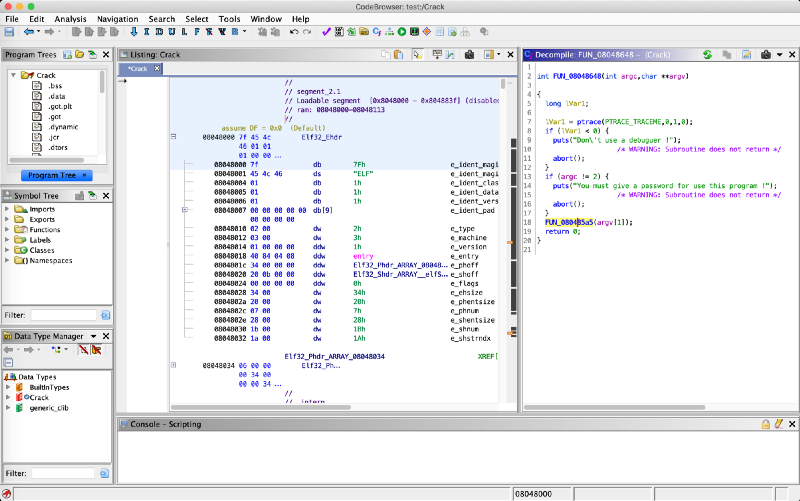 How I solved a simple CrackMe challenge with the NSA’s Ghidra