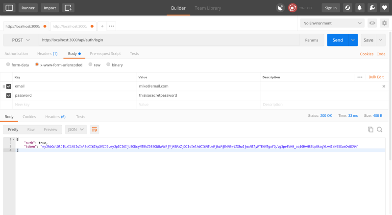 Securing Node.js RESTful APIs with JSON Web Tokens Securing Node.js RESTful APIs with JSON Web Tokens